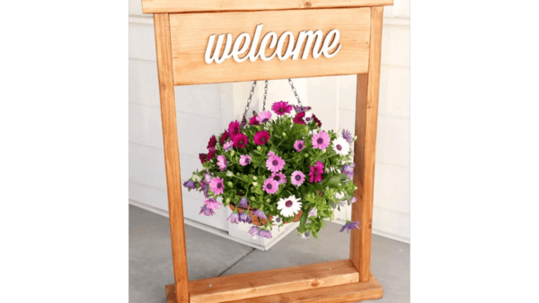 Welcome Plant Hanging Stand - School District of New Richmond