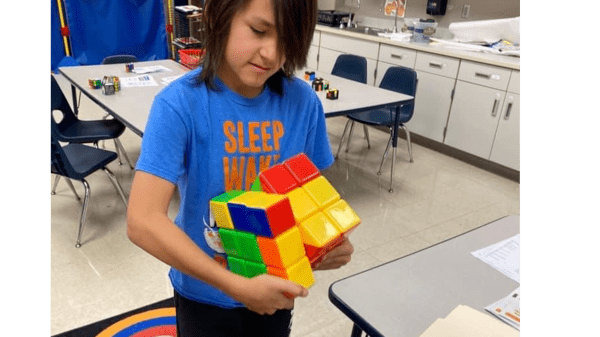 Beginning Colorful Cubes - Mounds View Public Schools Community Education