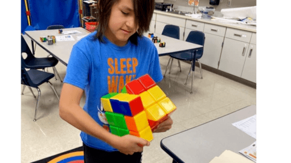 Beginning Colorful Cubes - Mounds View Public Schools Community Education